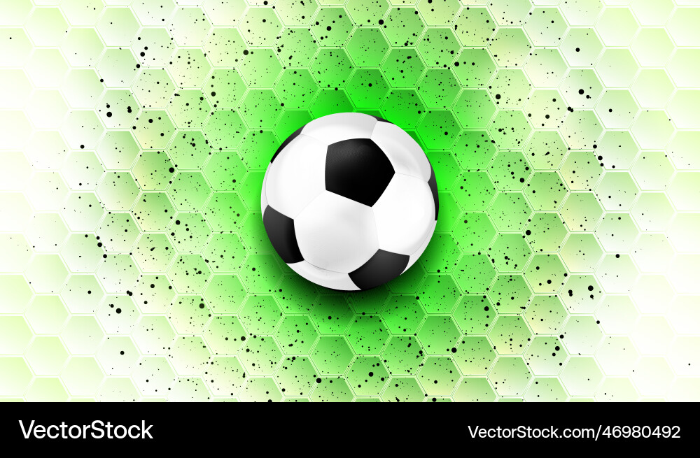 Abstract green sport background with black dots Vector Image