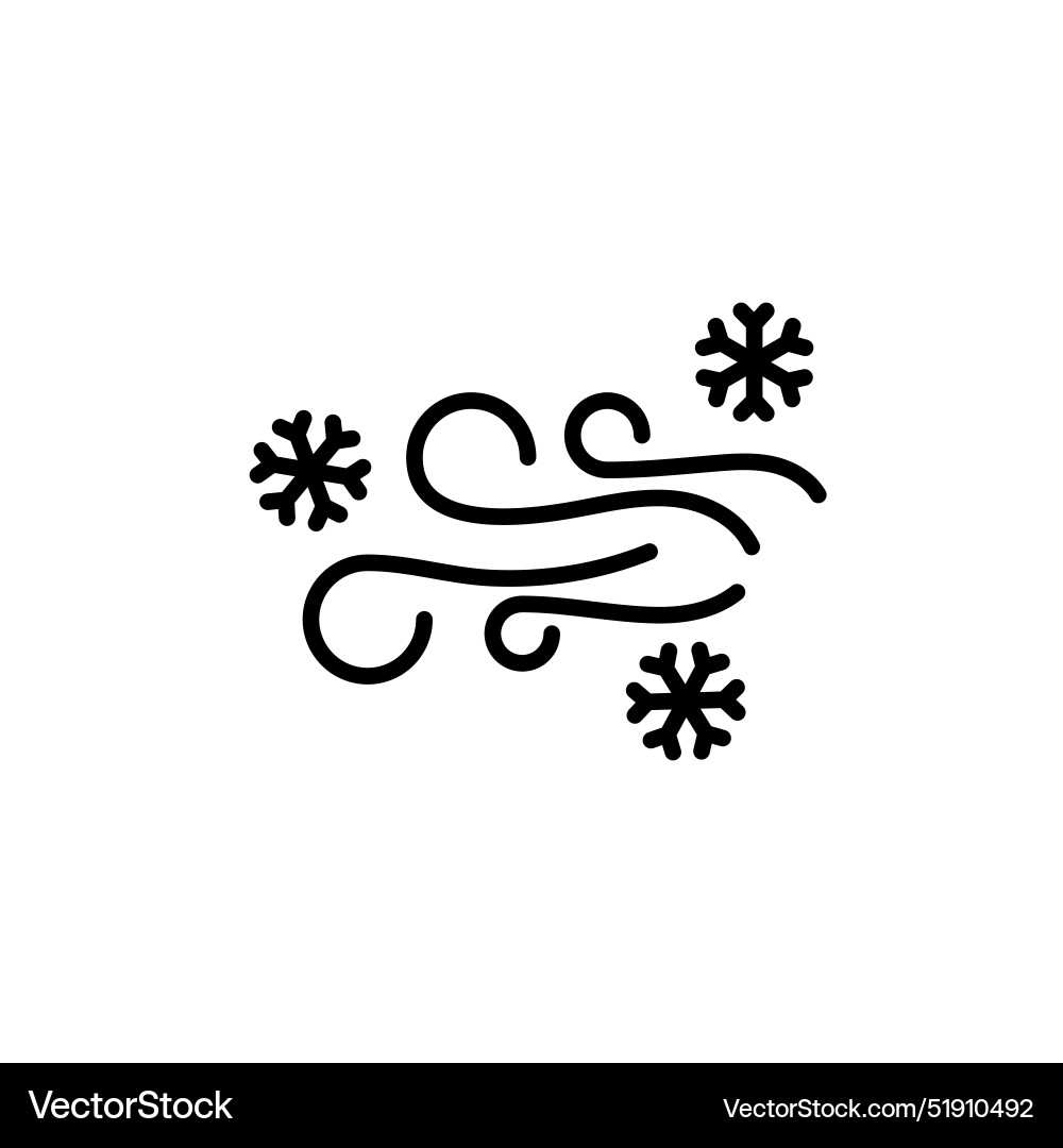 Snow blowing icon set winter maintenance Vector Image