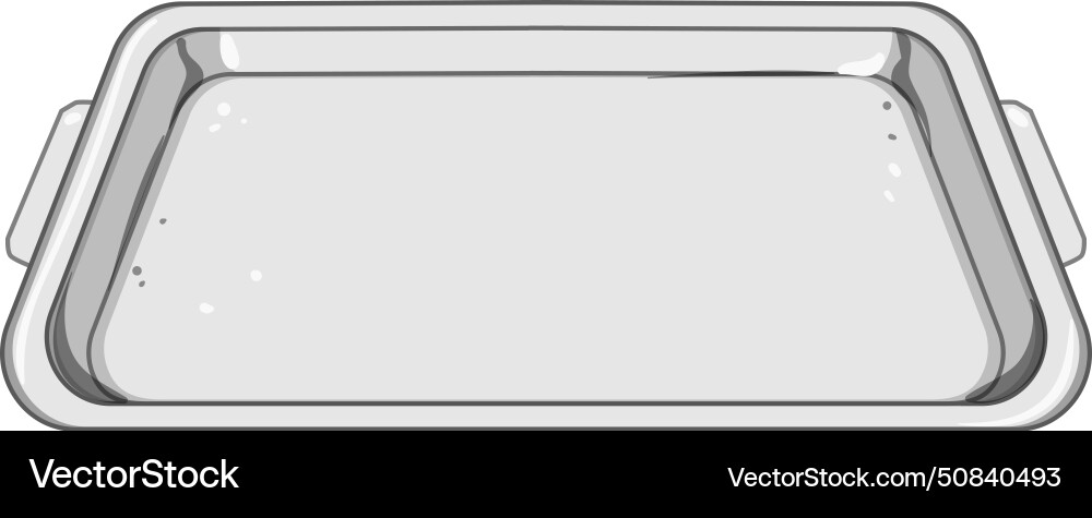 Dinner food tray cartoon Royalty Free Vector Image