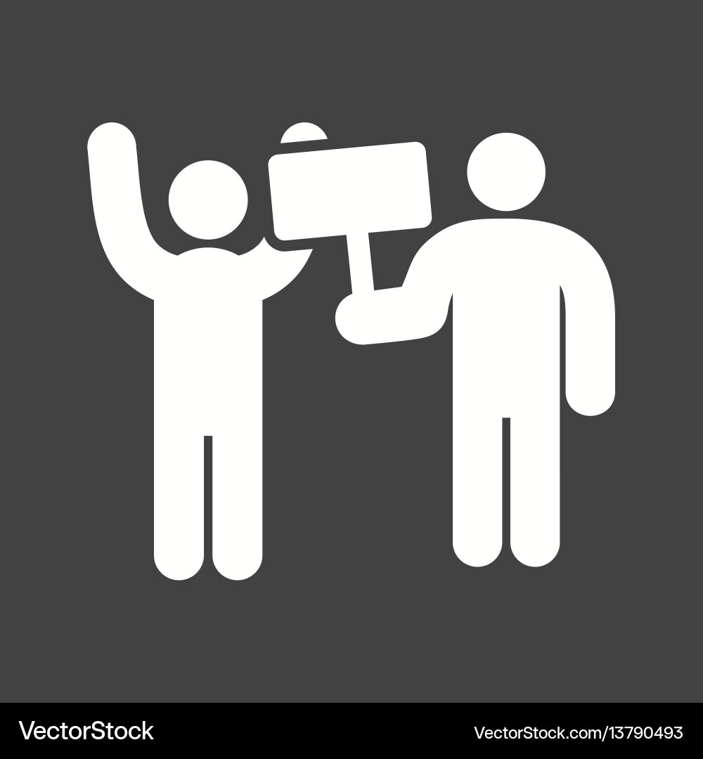 Protest Royalty Free Vector Image - VectorStock