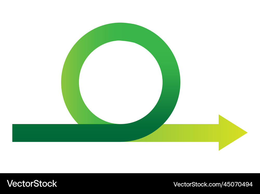 Arrows movement circle stock Royalty Free Vector Image