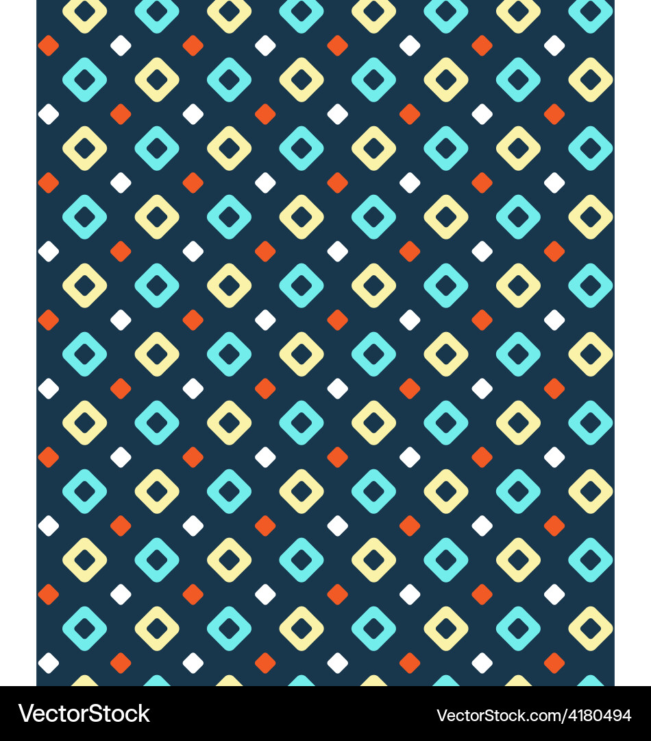 Seamless geometric bright abstract pattern Vector Image