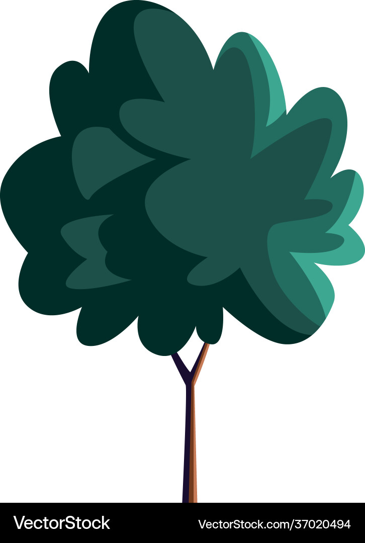 Tree plant icon Royalty Free Vector Image - VectorStock