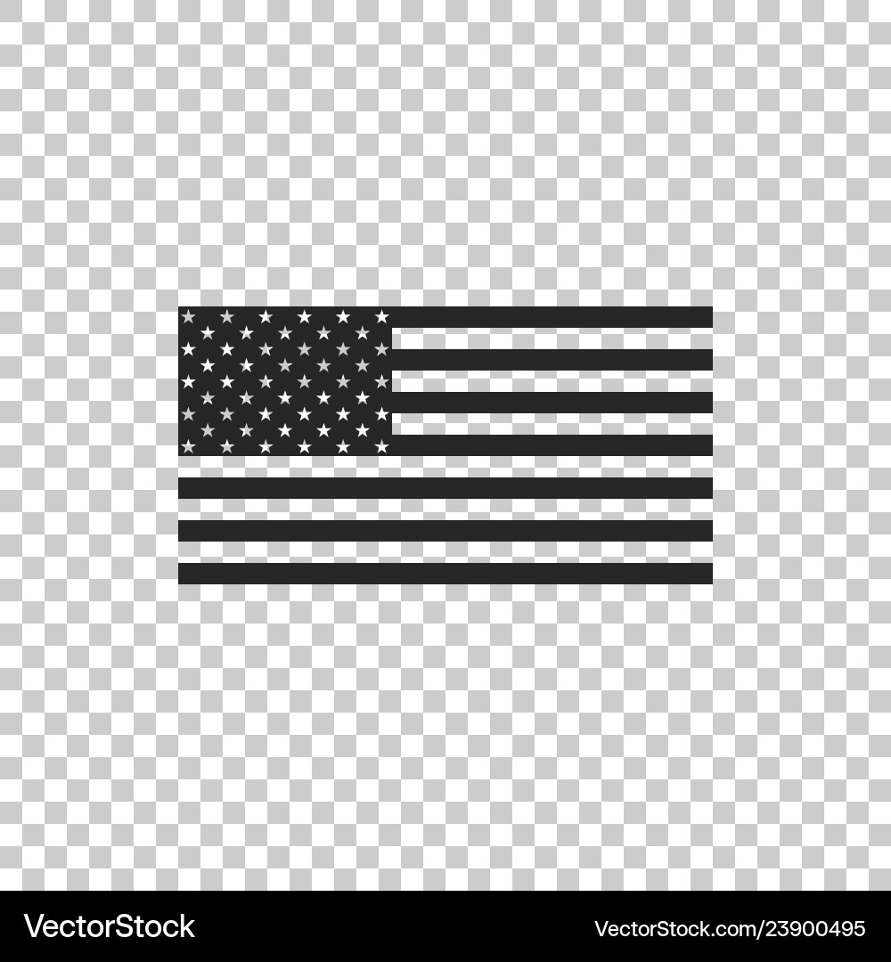 American Flag Icon Royalty Free Vector Image - VectorStock