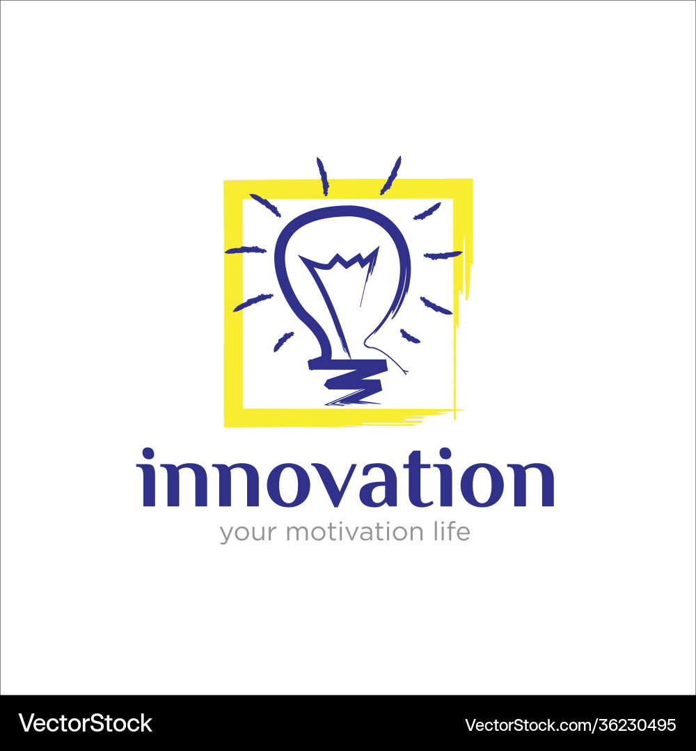 Innovation logo designs for inspiration Royalty Free Vector