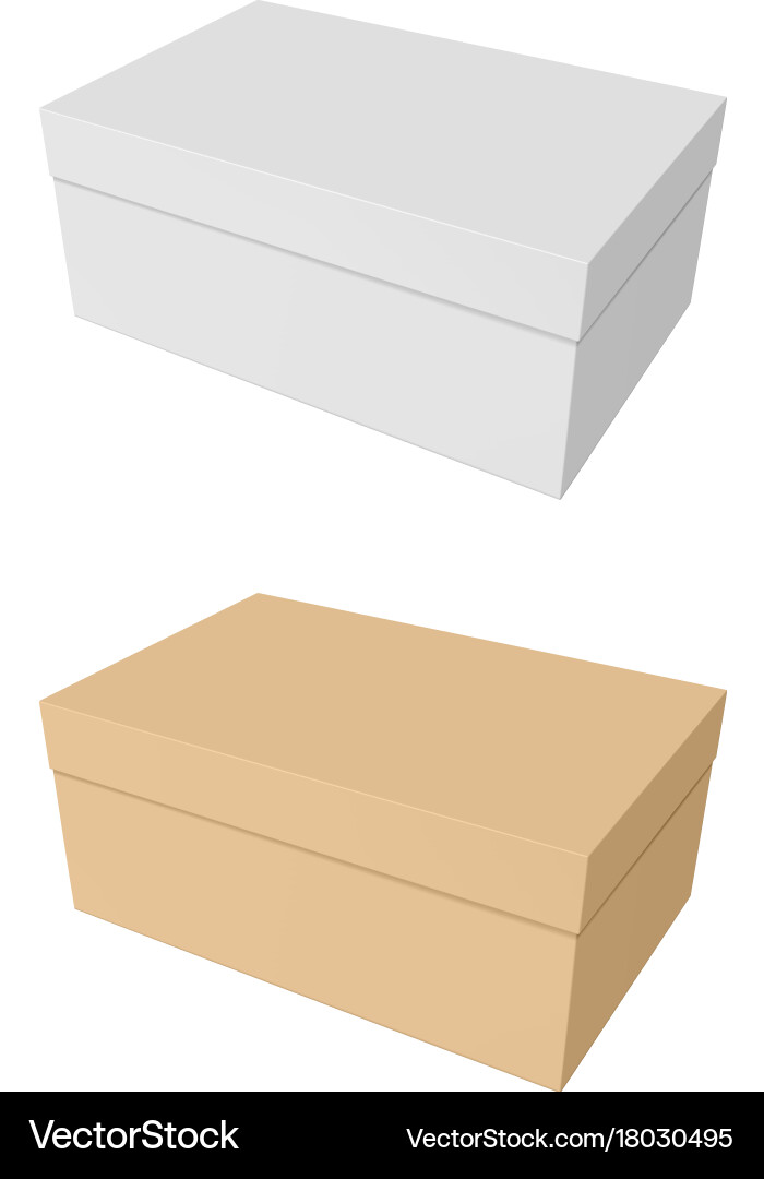 Paper box Royalty Free Vector Image - VectorStock