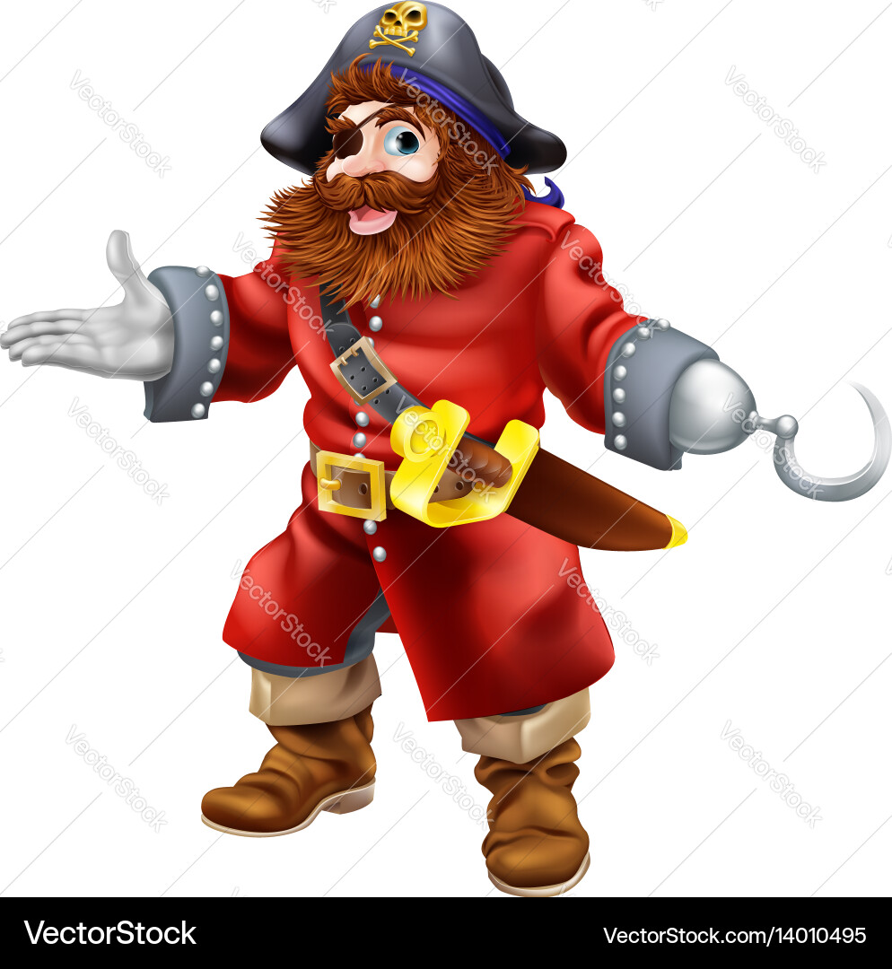 Pirate Royalty Free Vector Image - VectorStock