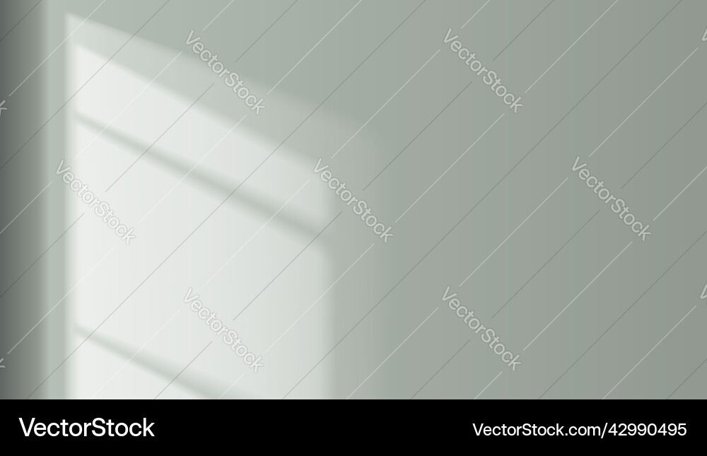 Shadow with partitions on wall abstract background
