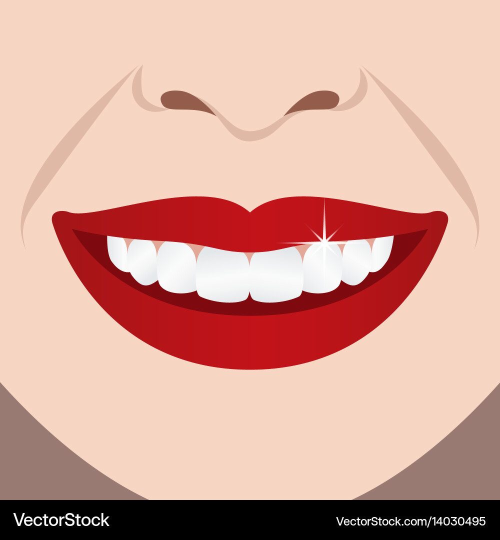 Smiling girl Royalty Free Vector Image - VectorStock