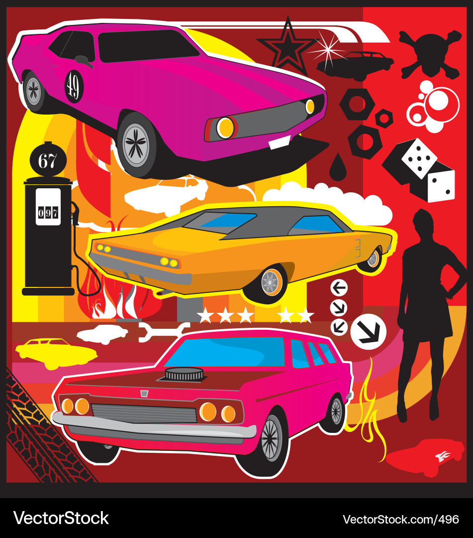 Pimp my ride Royalty Free Vector Image - VectorStock