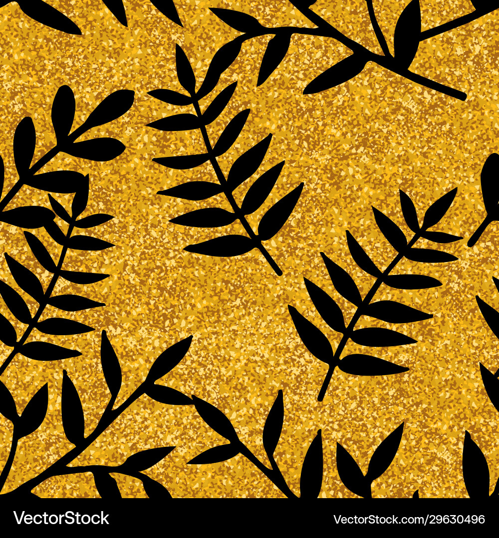 Tropical Leaf Pattern Royalty Free Vector Image