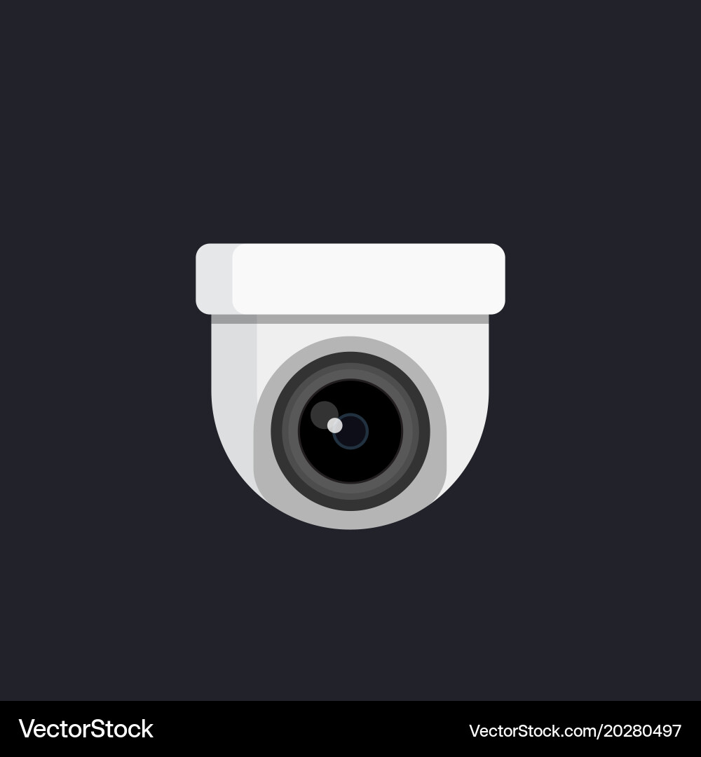 Cctv camera Royalty Free Vector Image - VectorStock