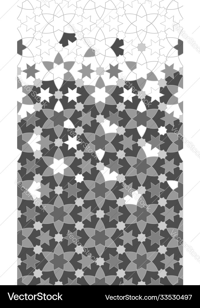 Grey geometric halftone texture Royalty Free Vector Image