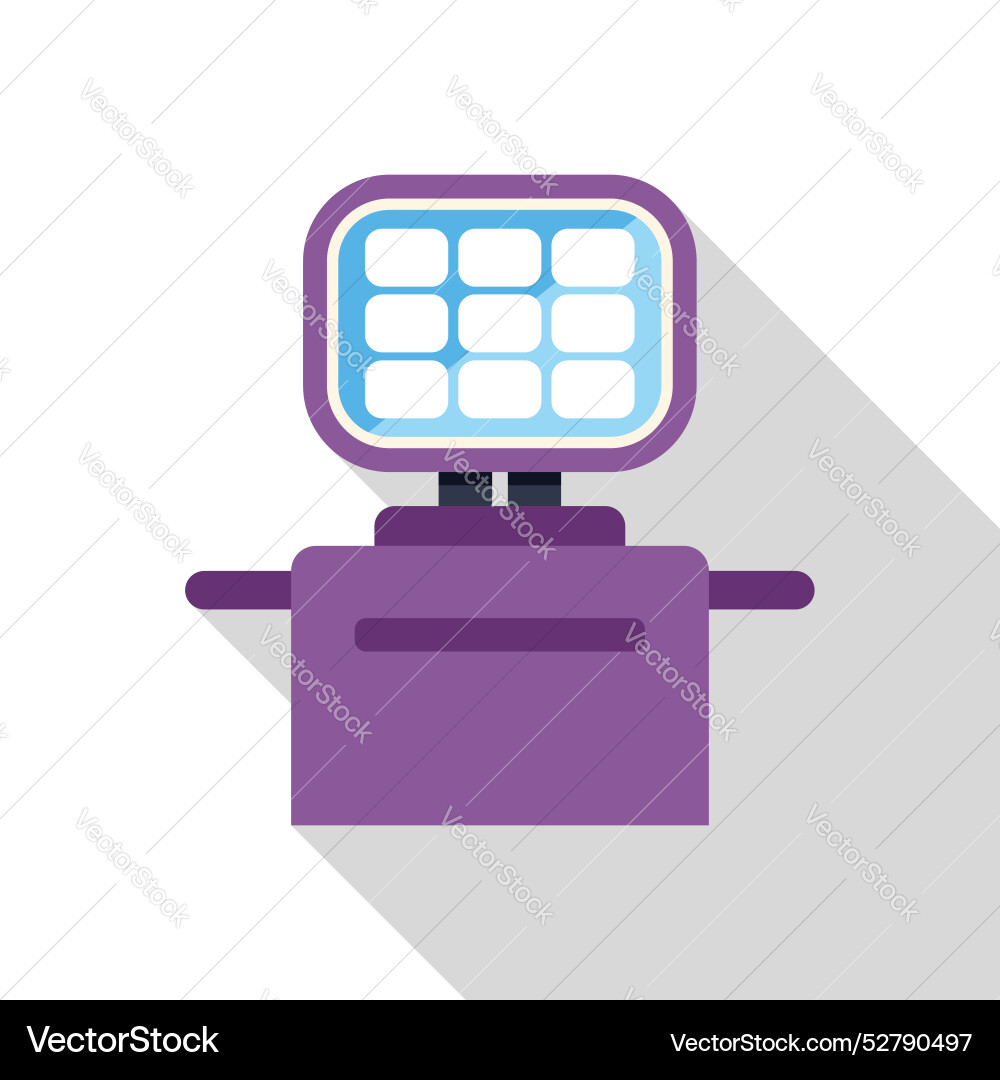 Solar panel generating electricity Royalty Free Vector Image