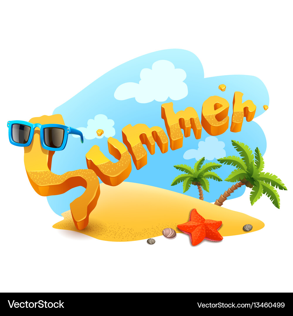 Summer Royalty Free Vector Image - VectorStock