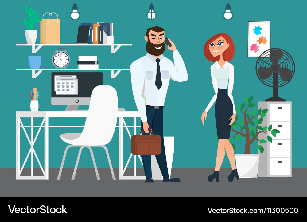 Business professional work businesspeople Vector Image