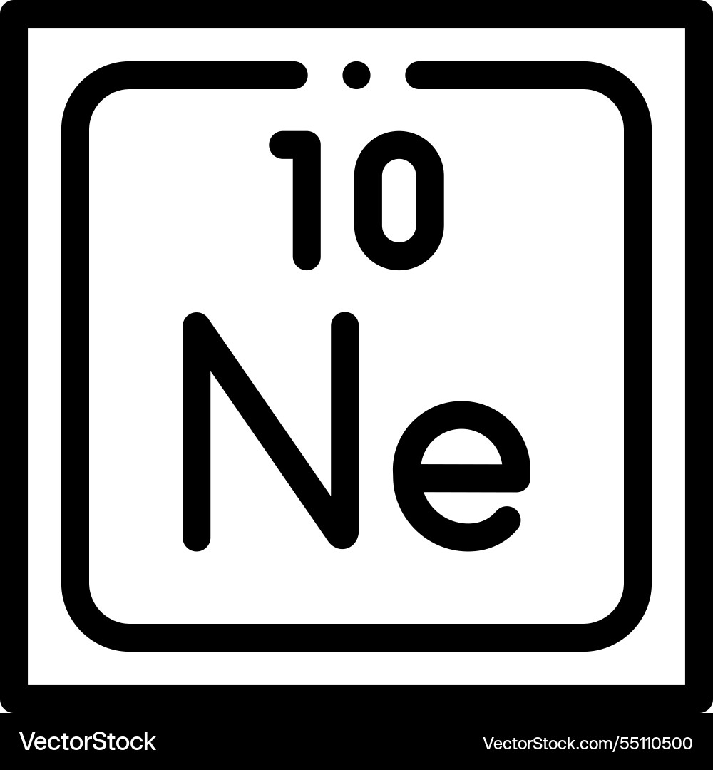 Neoplasm icon thin linear style design isolated Vector Image