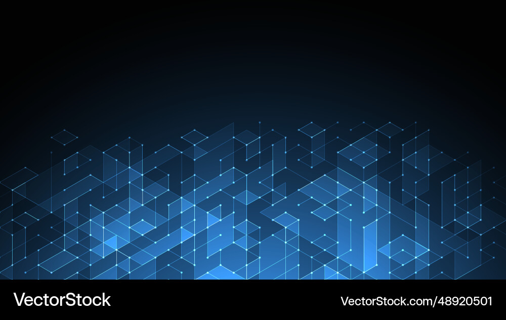 Digital technology and engineering isometric Vector Image