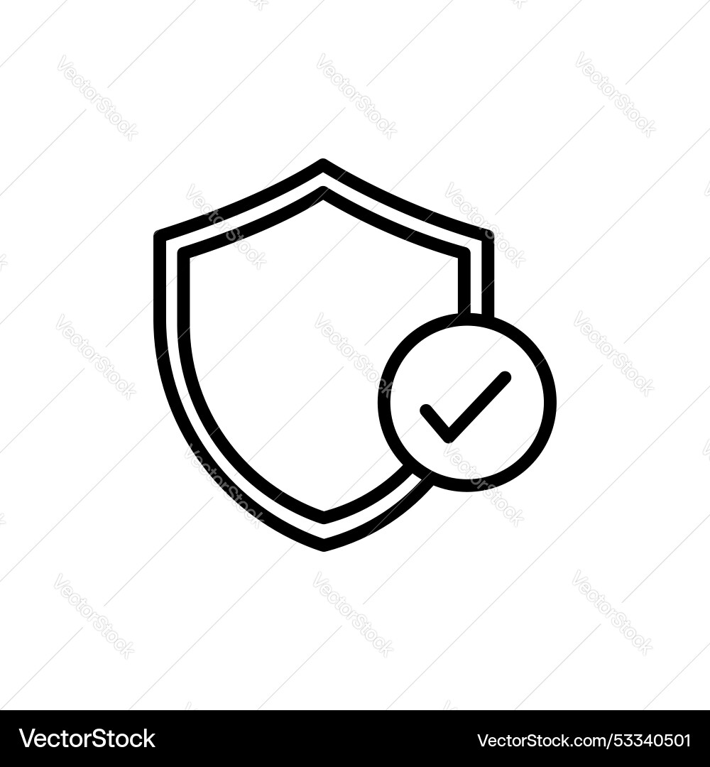 Long term protection icon set care and safety Vector Image