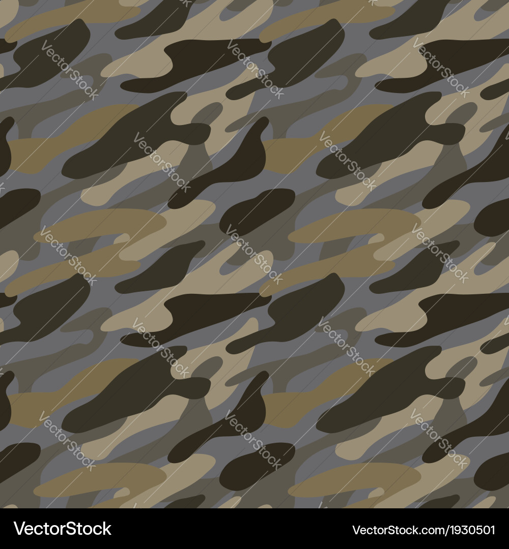 Seamless khaki pattern Royalty Free Vector Image