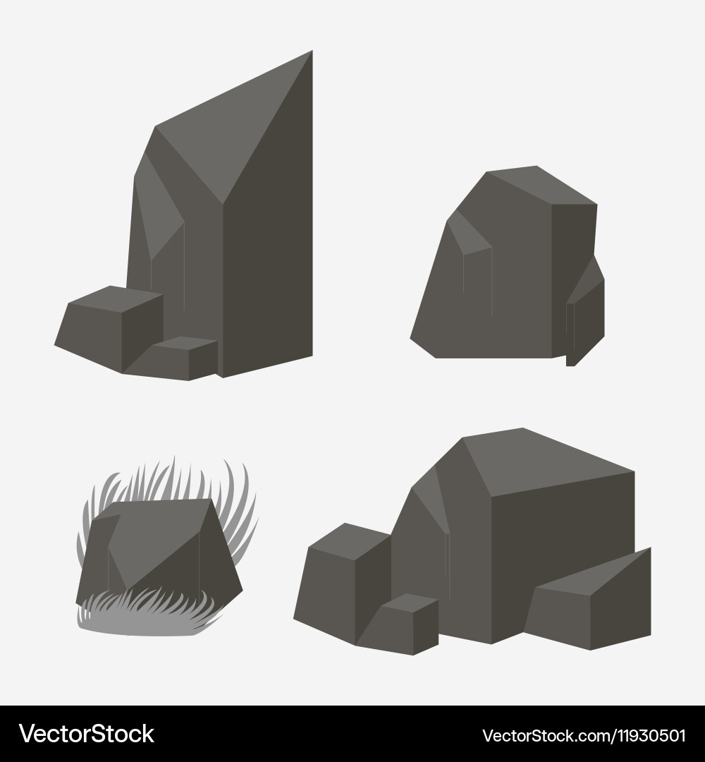 Stones Royalty Free Vector Image - VectorStock