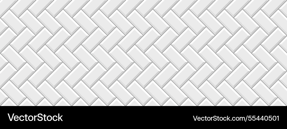 Tile brick pattern seamless subway wall Royalty Free Vector