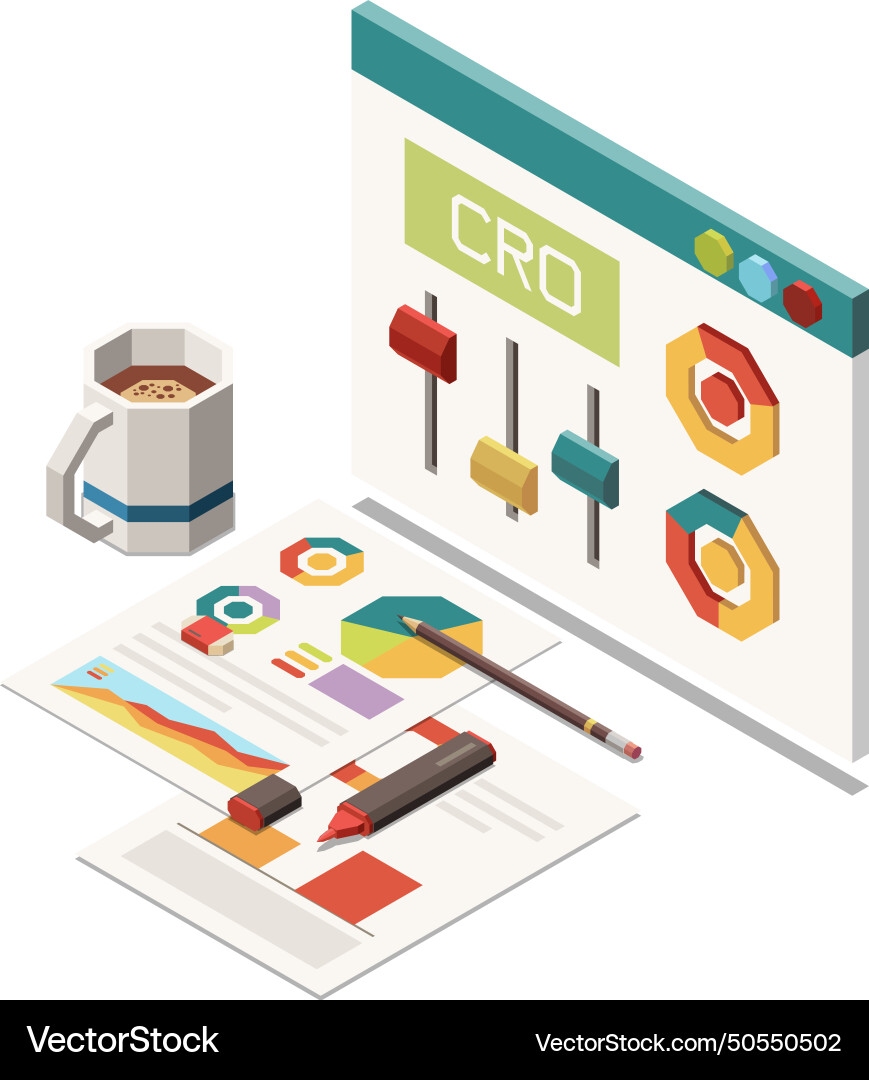 Marketing strategy icon Royalty Free Vector Image