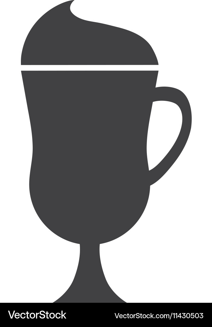 Ice cup beverage isolated icon Royalty Free Vector Image