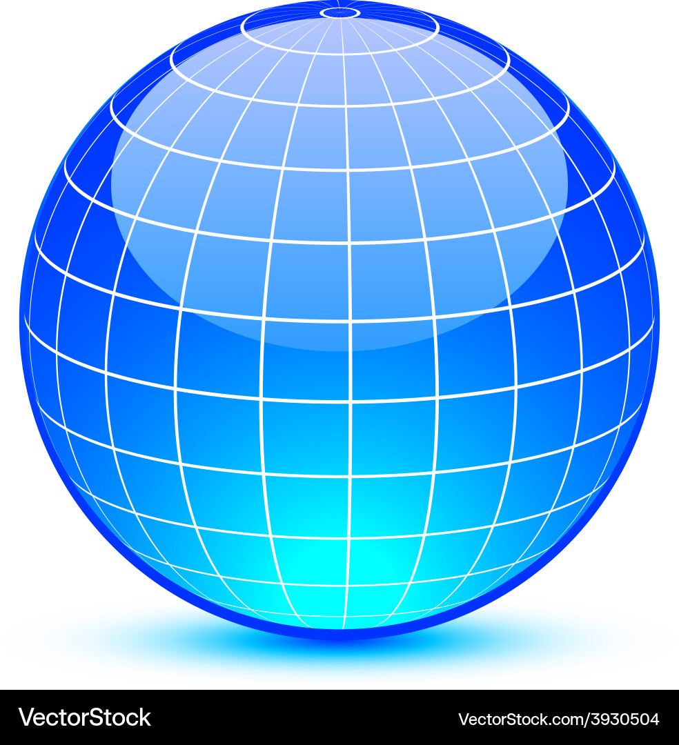 Abstract globe Royalty Free Vector Image - VectorStock