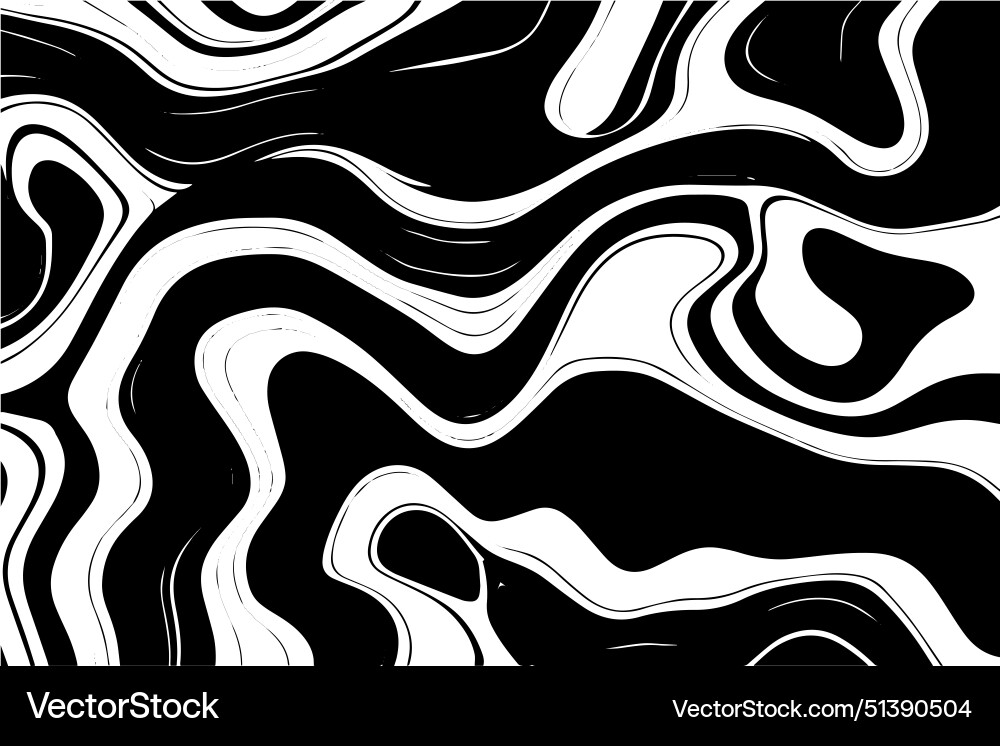 Abstract wavy seamless pattern trendy Royalty Free Vector