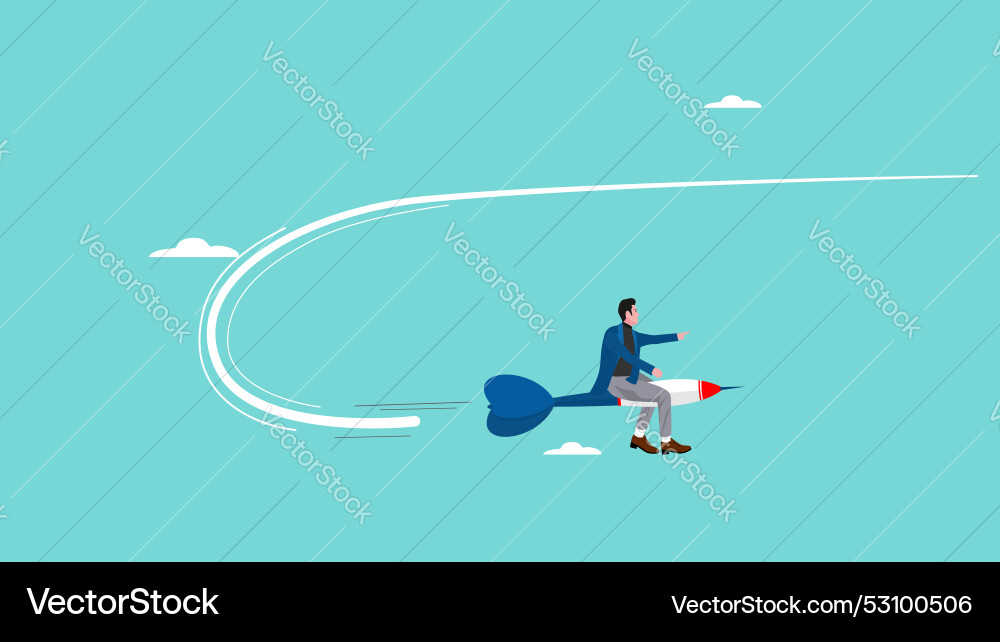 Business objective change management goals Vector Image