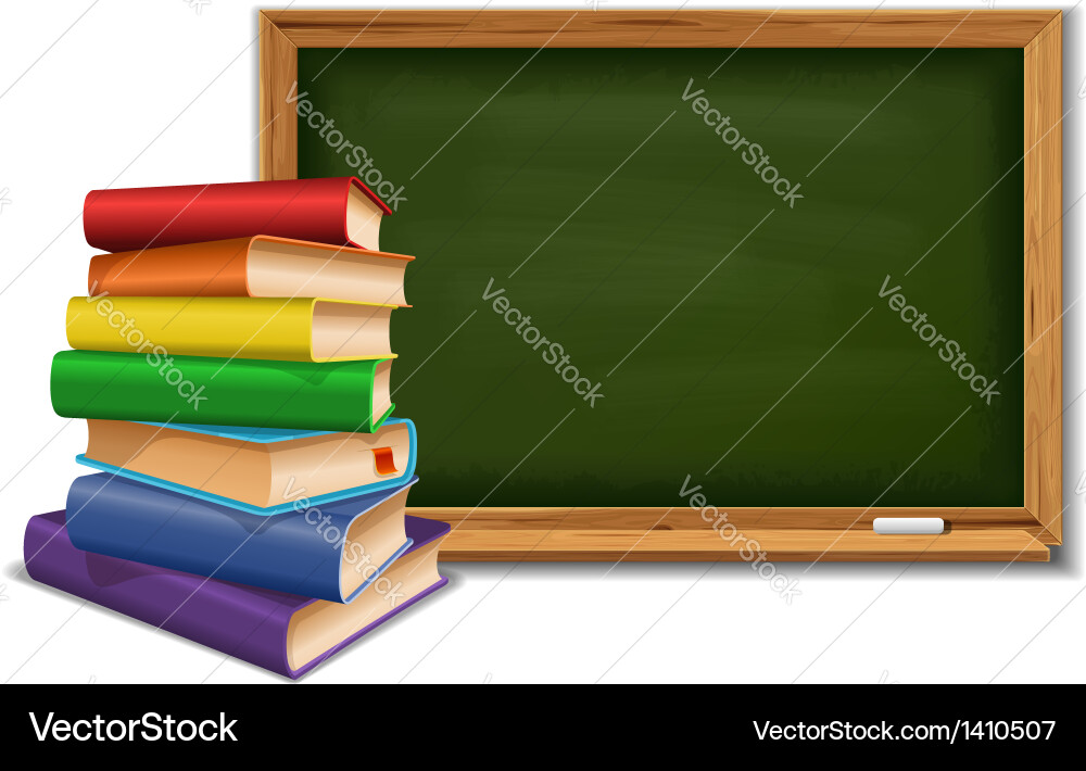 School Learning Scene Royalty Free Vector Image