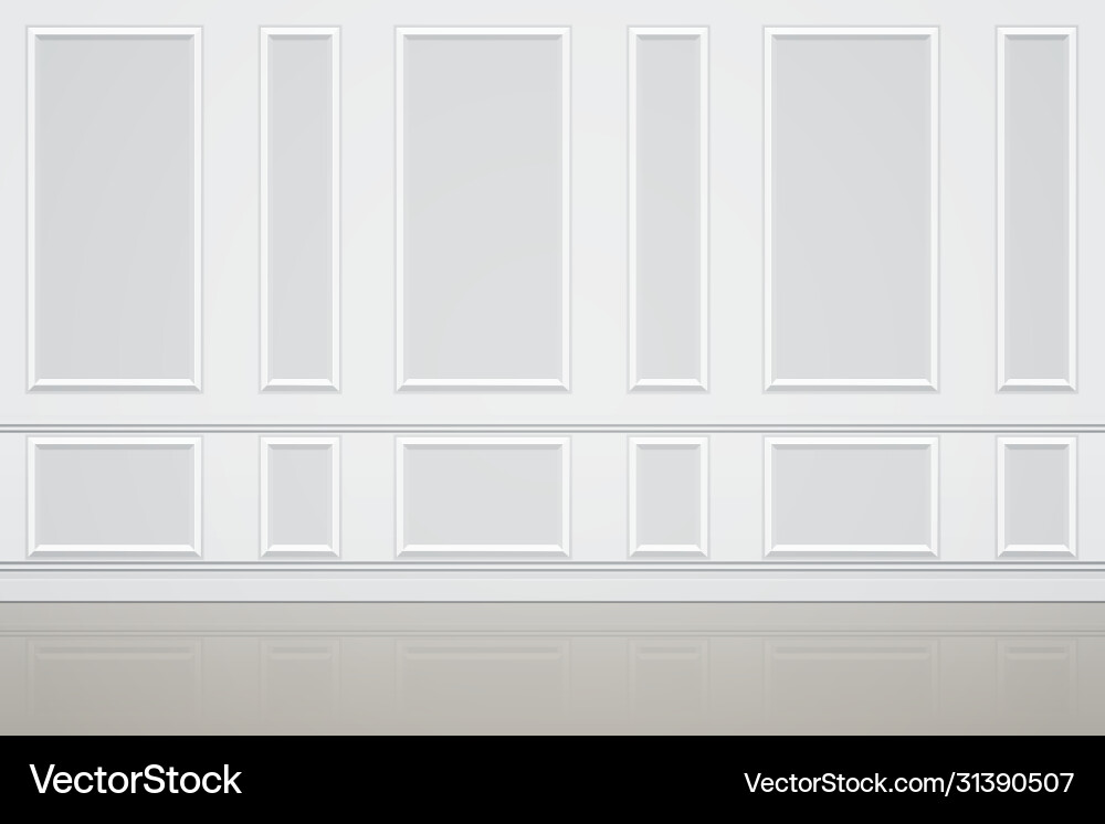 Wall luxury apartments Royalty Free Vector Image