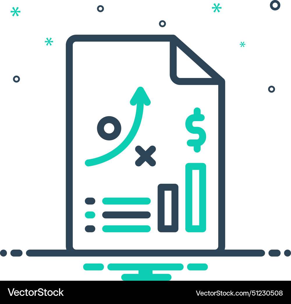 Plan Royalty Free Vector Image - VectorStock