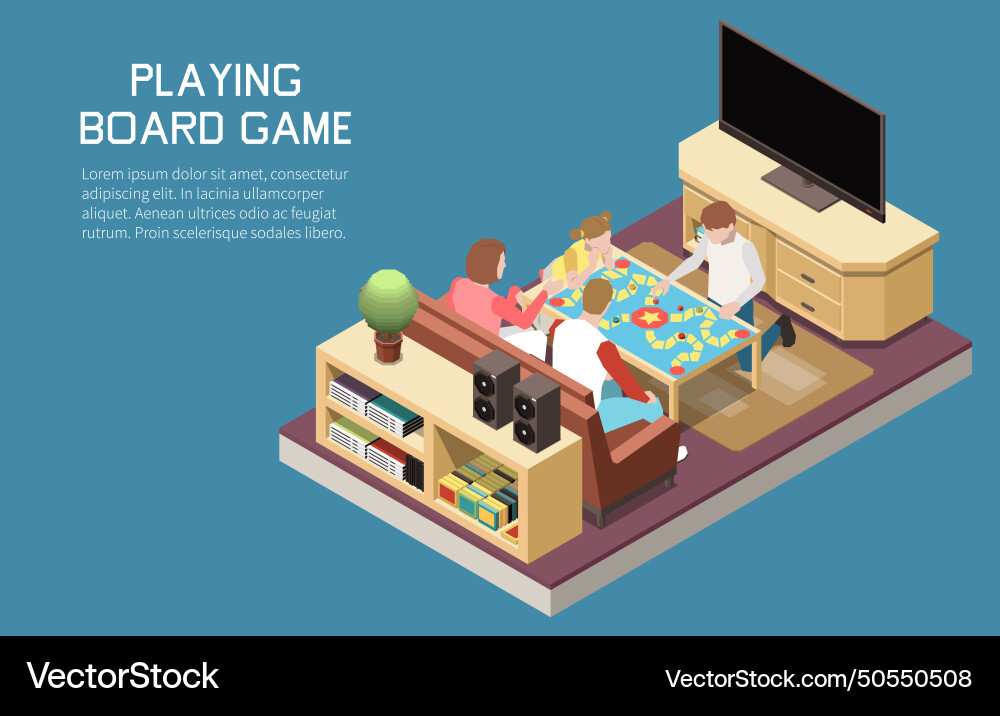 Playing board game background Royalty Free Vector Image