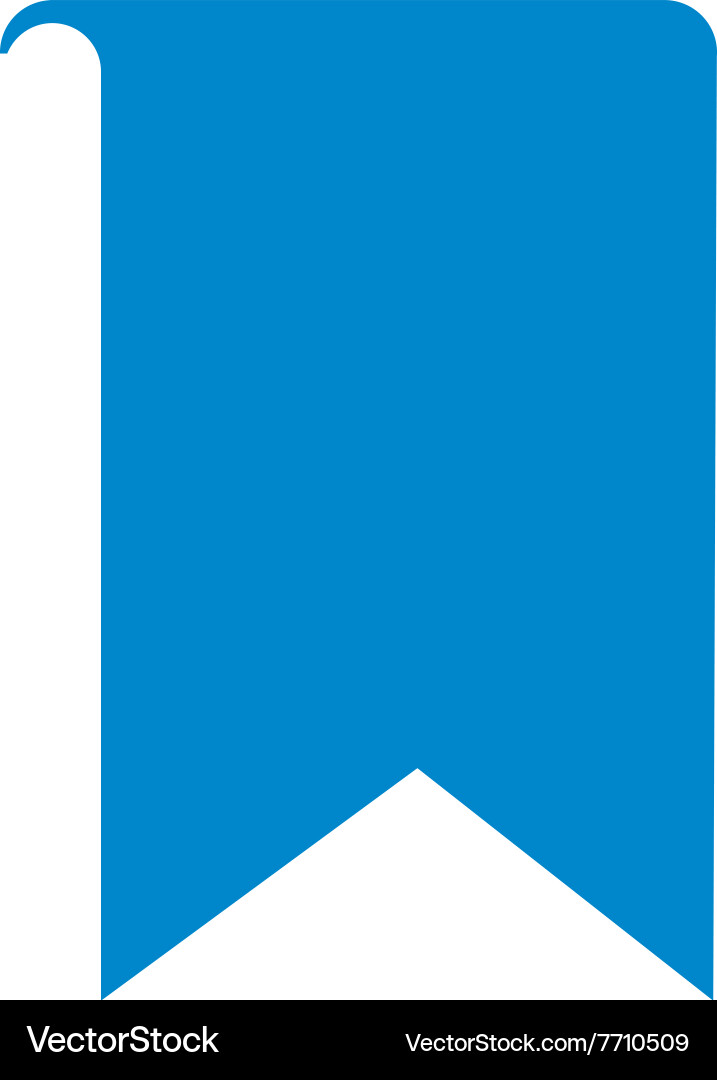 Bookmark icon logo Royalty Free Vector Image - VectorStock