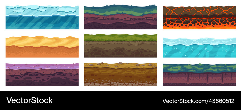 Cartoon Seamless Pattern Texture Floor Vector Images (over 1,200)