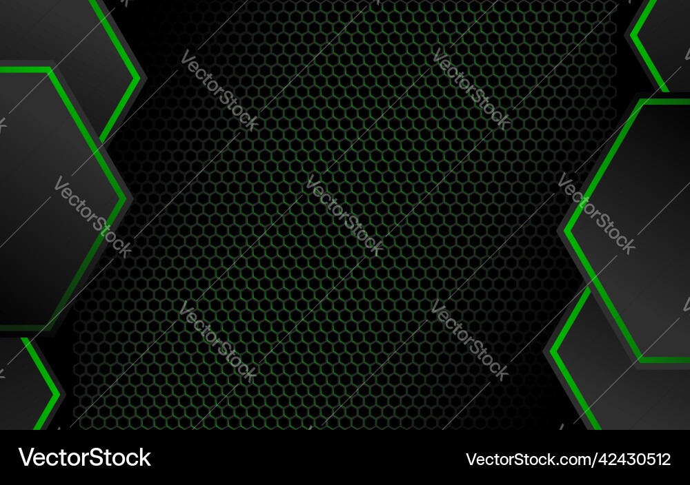 Hexagonal pattern background Royalty Free Vector Image