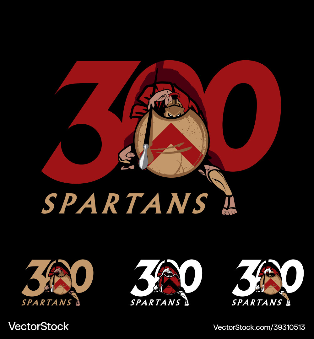 300 spartans symbol Royalty Free Vector Image - VectorStock
