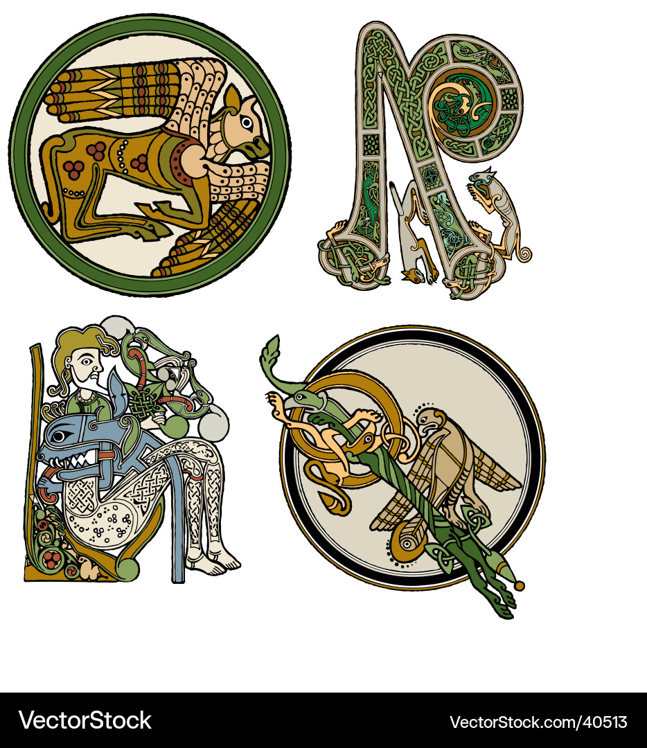 Celtic graphics Royalty Free Vector Image - VectorStock