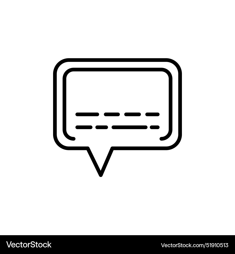 Subtitles icon ideal for video editing Royalty Free Vector