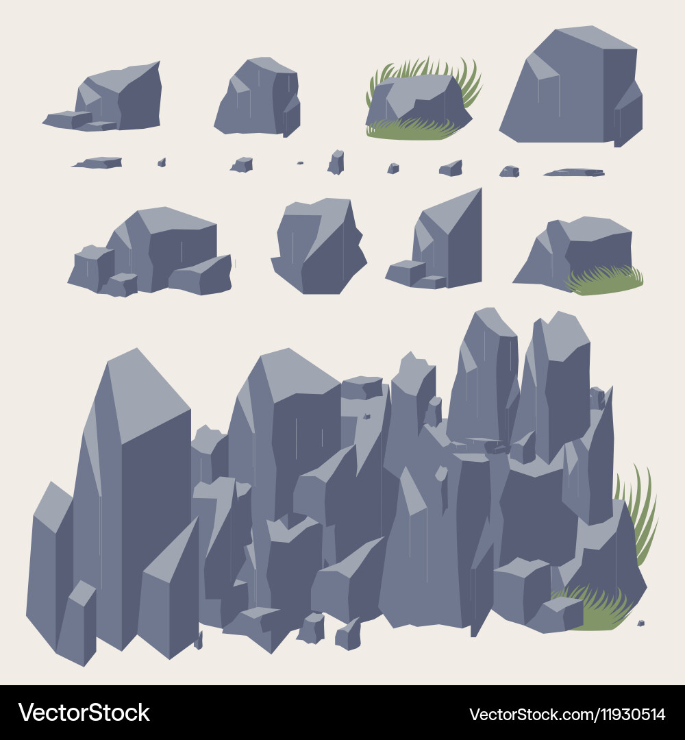 Stones Royalty Free Vector Image - VectorStock