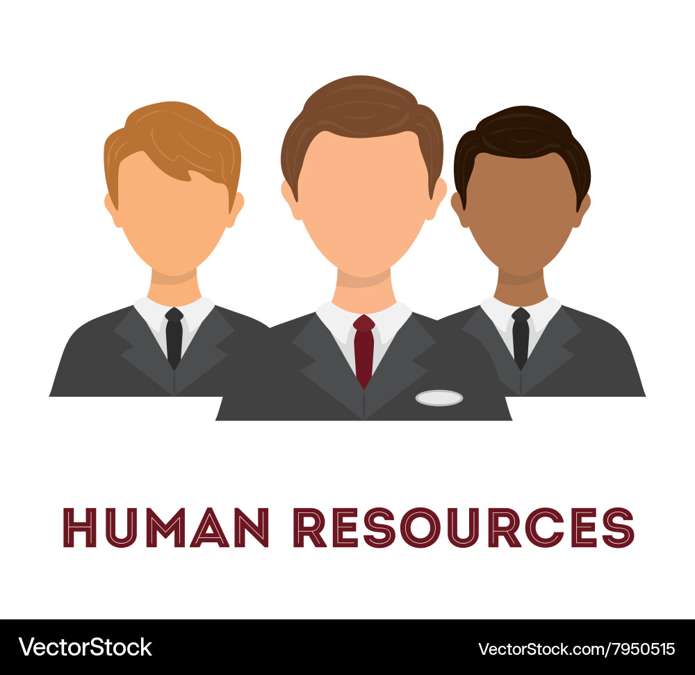 Human resources design Royalty Free Vector Image