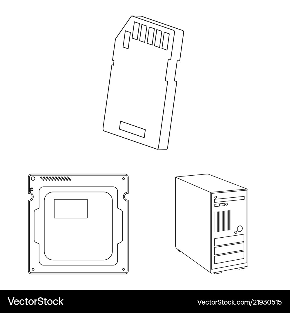 Laptop and device sign Royalty Free Vector Image