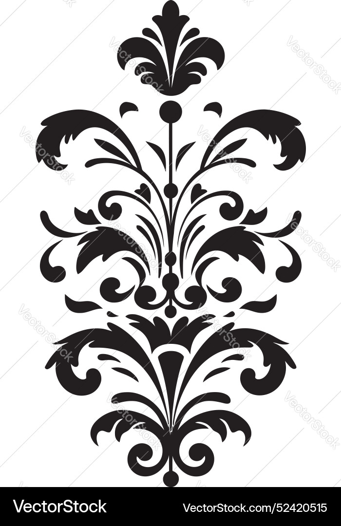 Luxurious craftsmanship logo filigree artistic – Royalty-Free Vector ...