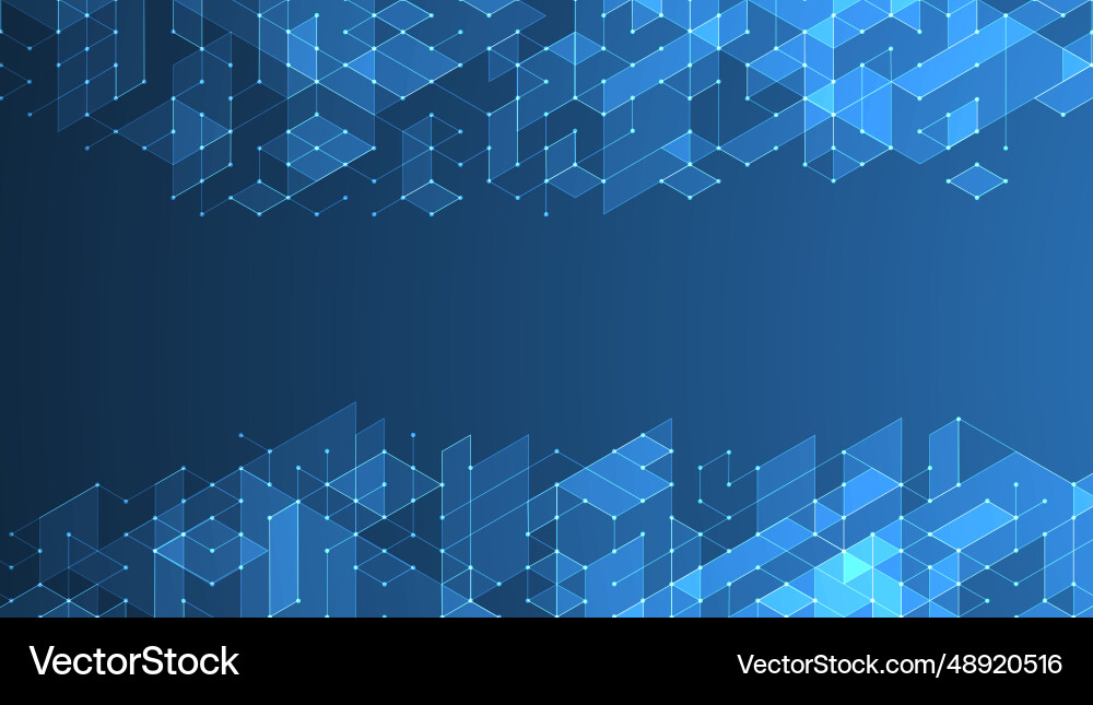 Digital technology and engineering isometric Vector Image