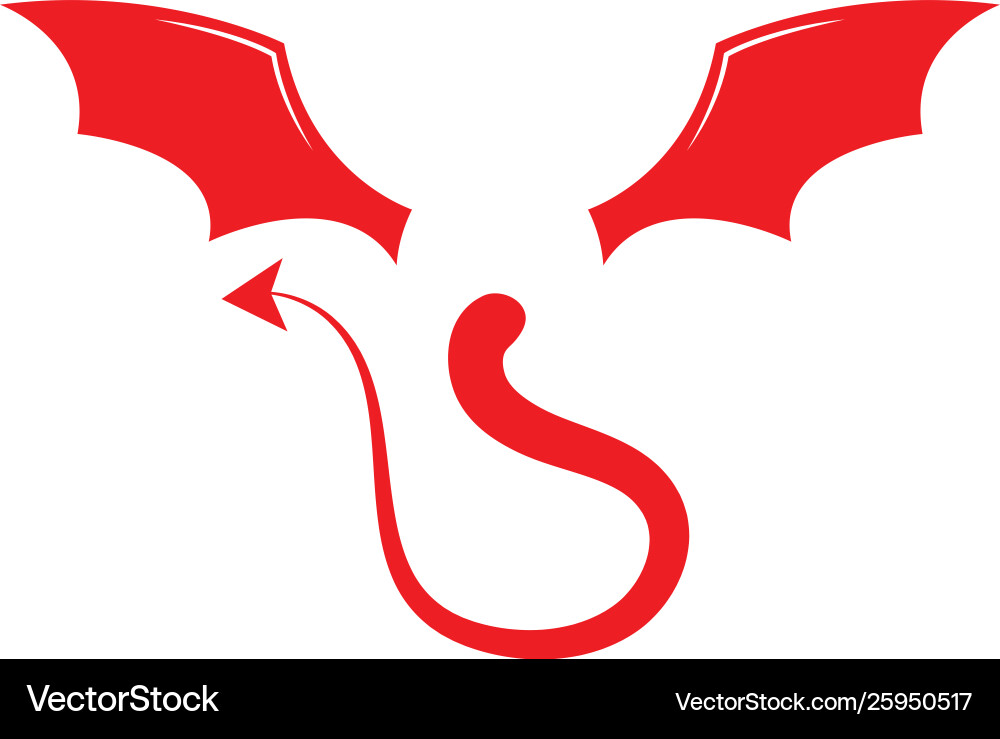 Devil logo Royalty Free Vector Image - VectorStock