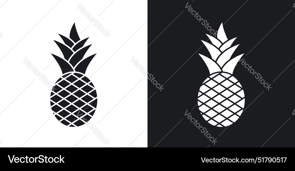 Pineapple icon Royalty Free Vector Image - VectorStock