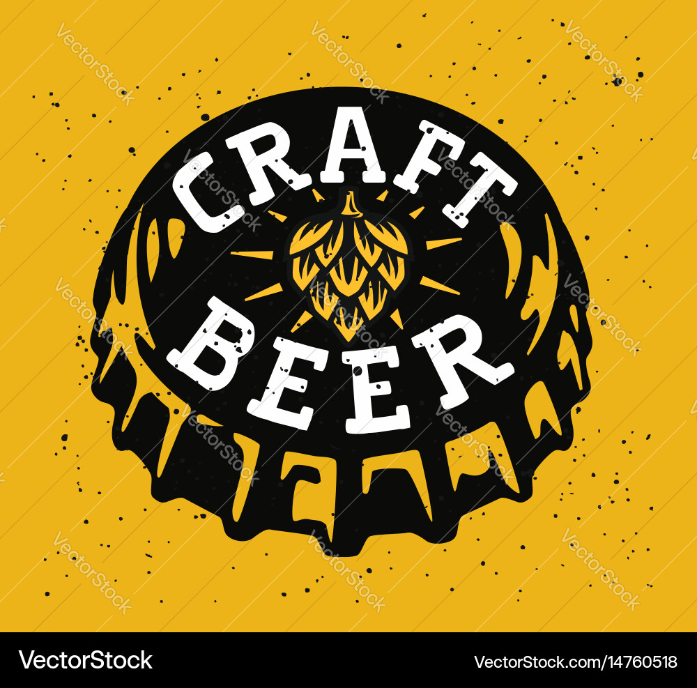 Drink beer Royalty Free Vector Image - VectorStock