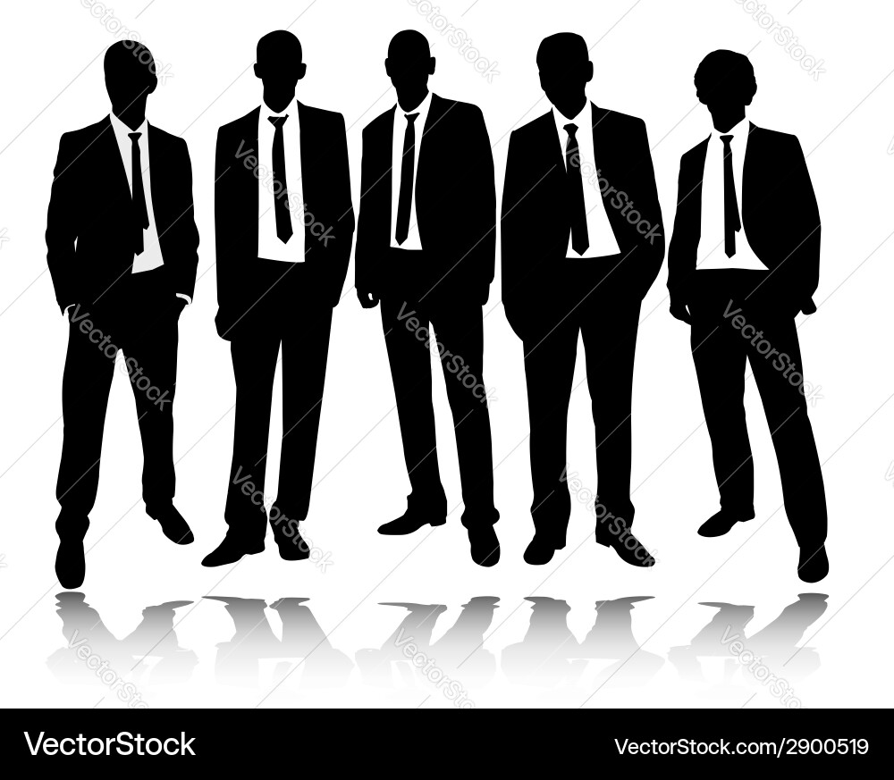 Business people Royalty Free Vector Image - VectorStock
